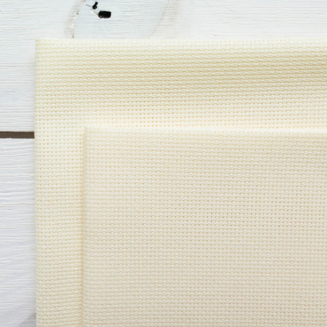 Cross Stitch Fabric - 14 Count Aida Cloth | 100 Percent Cotton Light ...