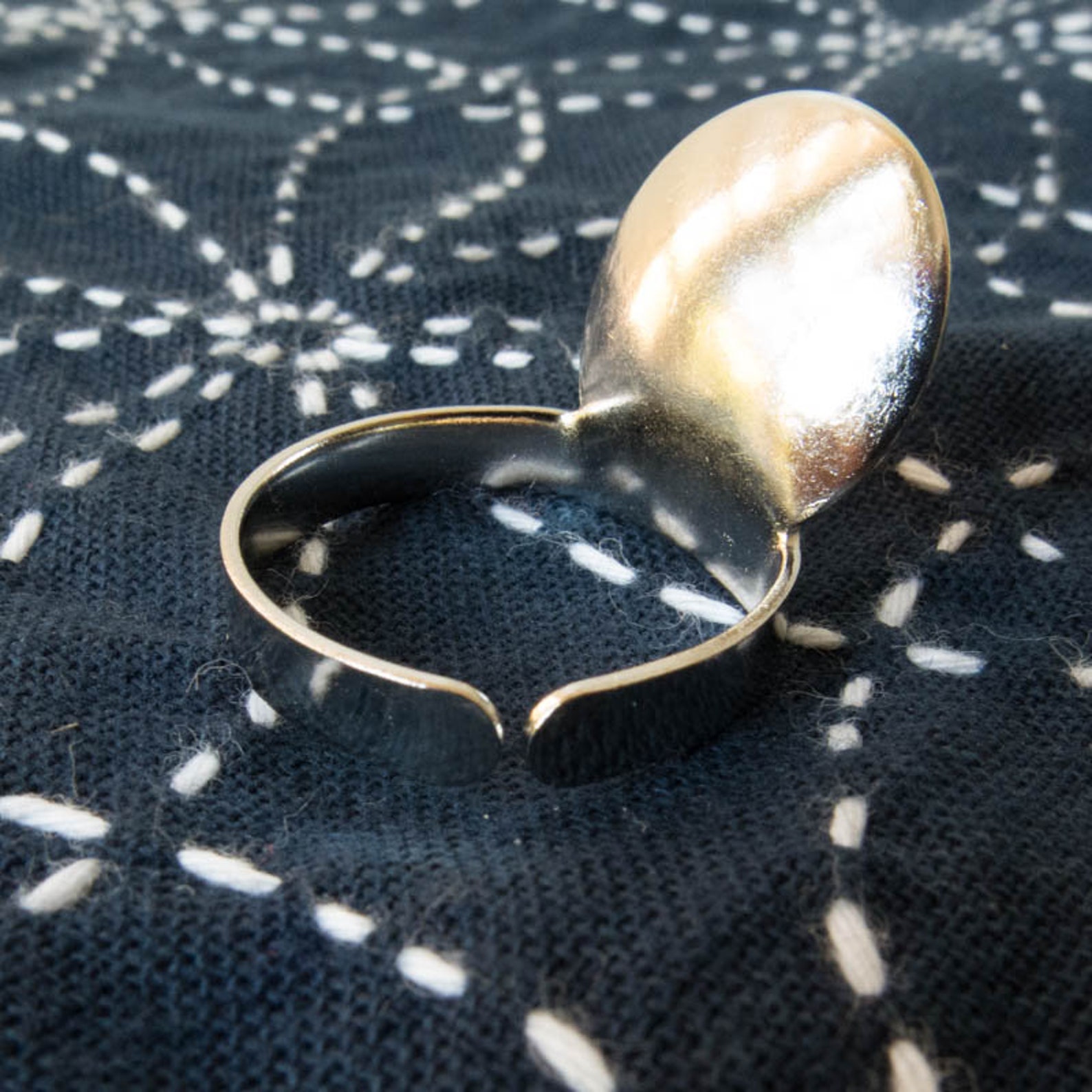 Sashiko Thimble Clover Metal Sashiko Palm Thimble | Etsy