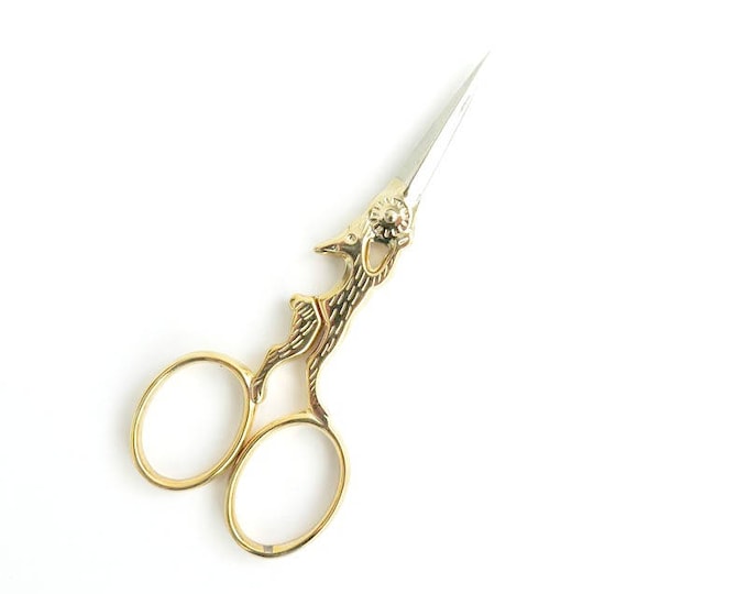 Rabbit Embroidery Scissors | Small Golden Scissors, Modern Embroidery ...