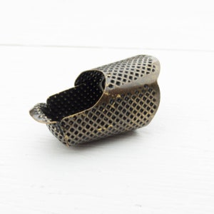 Thimble | Little House Tortoise Shell Metal Thimble for Long Nails or ...