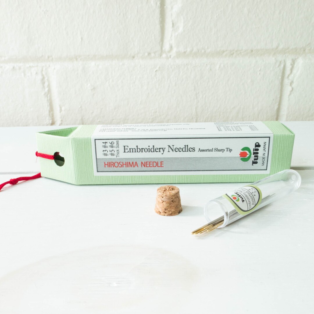 Embroidery Needles | Tulip Hiroshima Japanese Hand Embroidery Needles ...