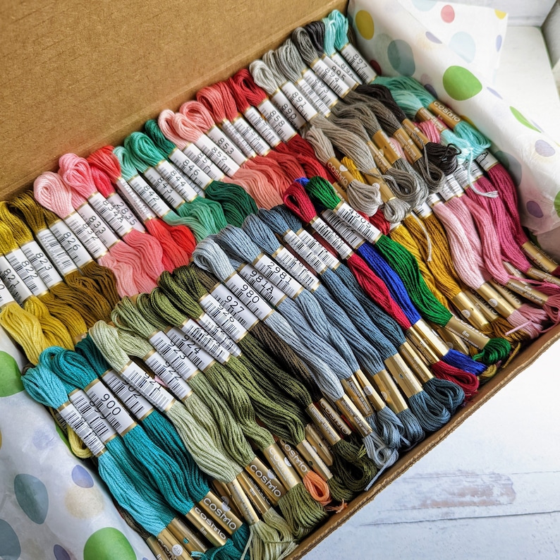 Cosmo Embroidery Floss | the Complete Solids Collection of Cosmo Cotton ...
