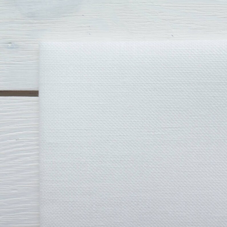 32 Ct White Linen Cross Stitch Fabric | Belfast Linen for Counted Cross ...