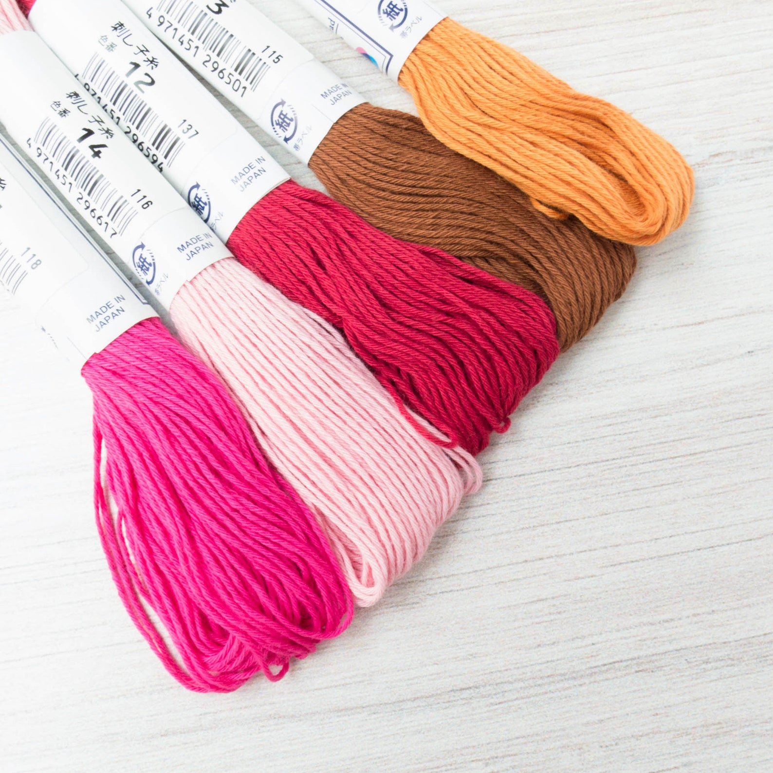 Sashiko Thread Set Japanese Sashiko Embroidery Thread | Etsy