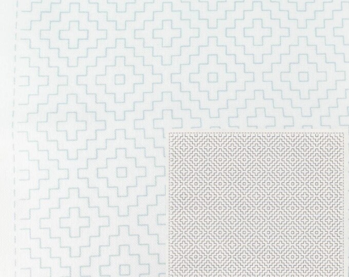 Sashiko Embroidery Kit Sashiko Stitching Embroidery Pattern ...