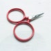 Cute Embroidery Scissors | Small Red Scissors, Modern Embroidery ...