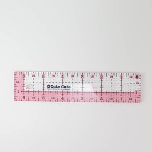 Cute Cut Rectangle Ruler | Small Acrylic Quilting Ruler (1.5 in X 6.5 ...