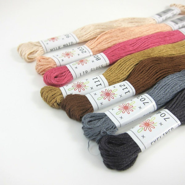 Linen Floss - Etsy
