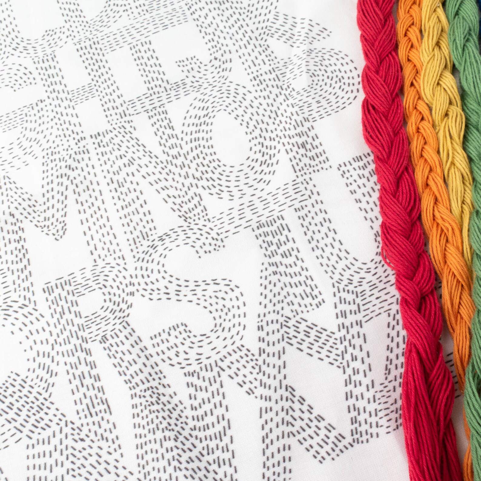 Modern Embroidery Pattern Dropcloth Samplers Hand Embroidery Design Pre ...