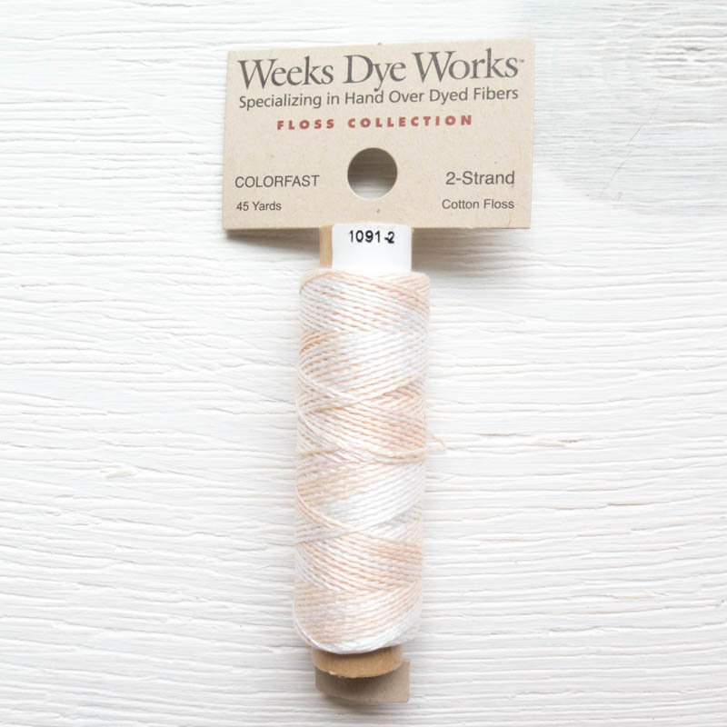 Embroidery Floss | Weeks Dye Works Hand Over-dyed 2-strand Embroidery ...