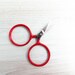 Cute Embroidery Scissors | Small Red Scissors, Modern Embroidery ...