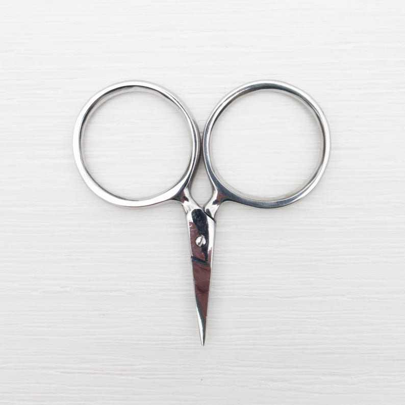 Cute Embroidery Scissors Small Silver Scissors Modern - Etsy