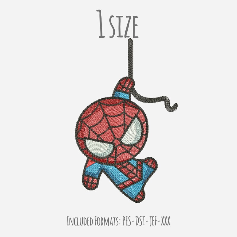 Spiderman Embroidery - Etsy