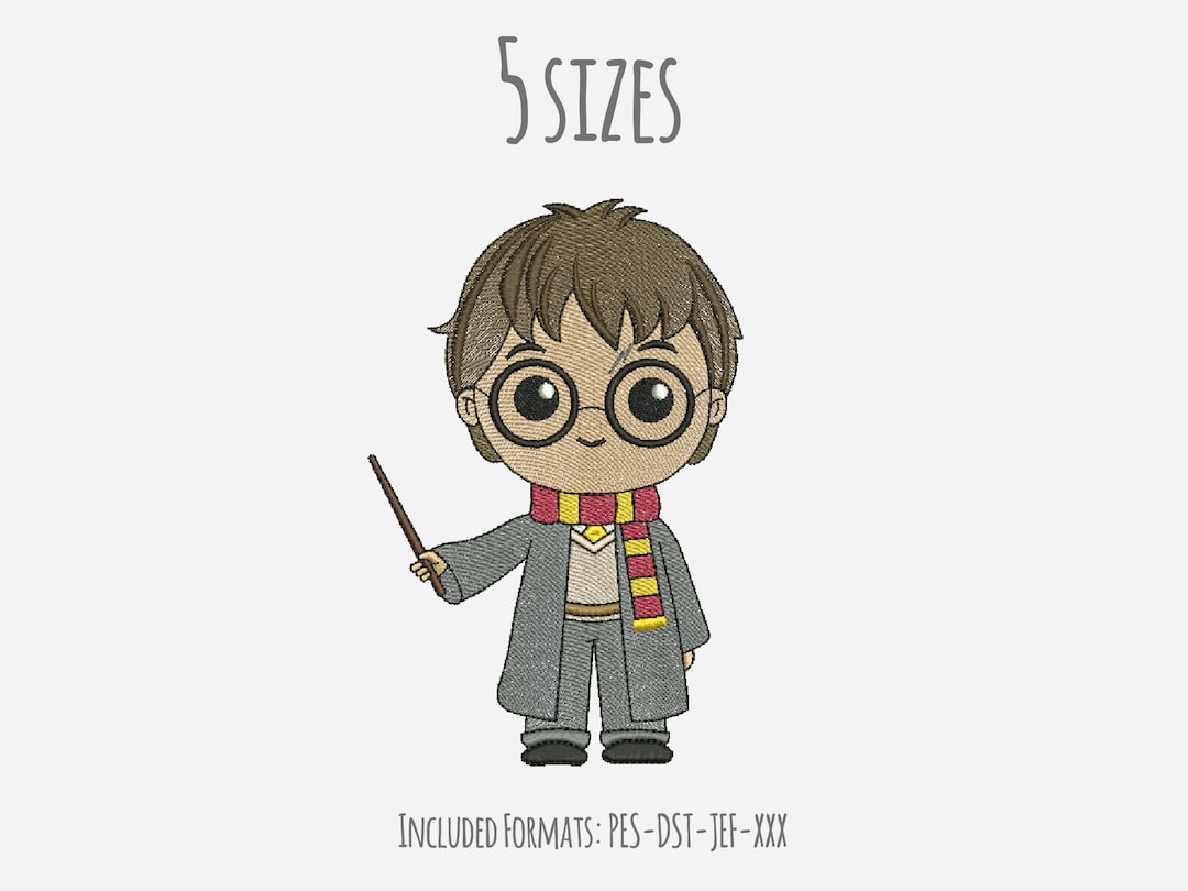 Hogwarts Wizard Embroidery Design, Wizard Embroidery Design, Instant ...