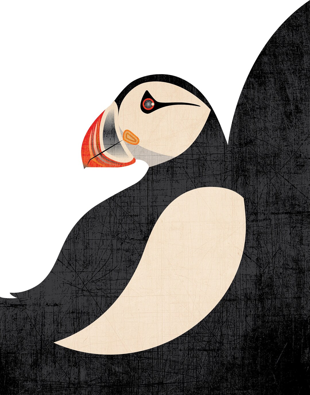 Puffin Art Print - Etsy