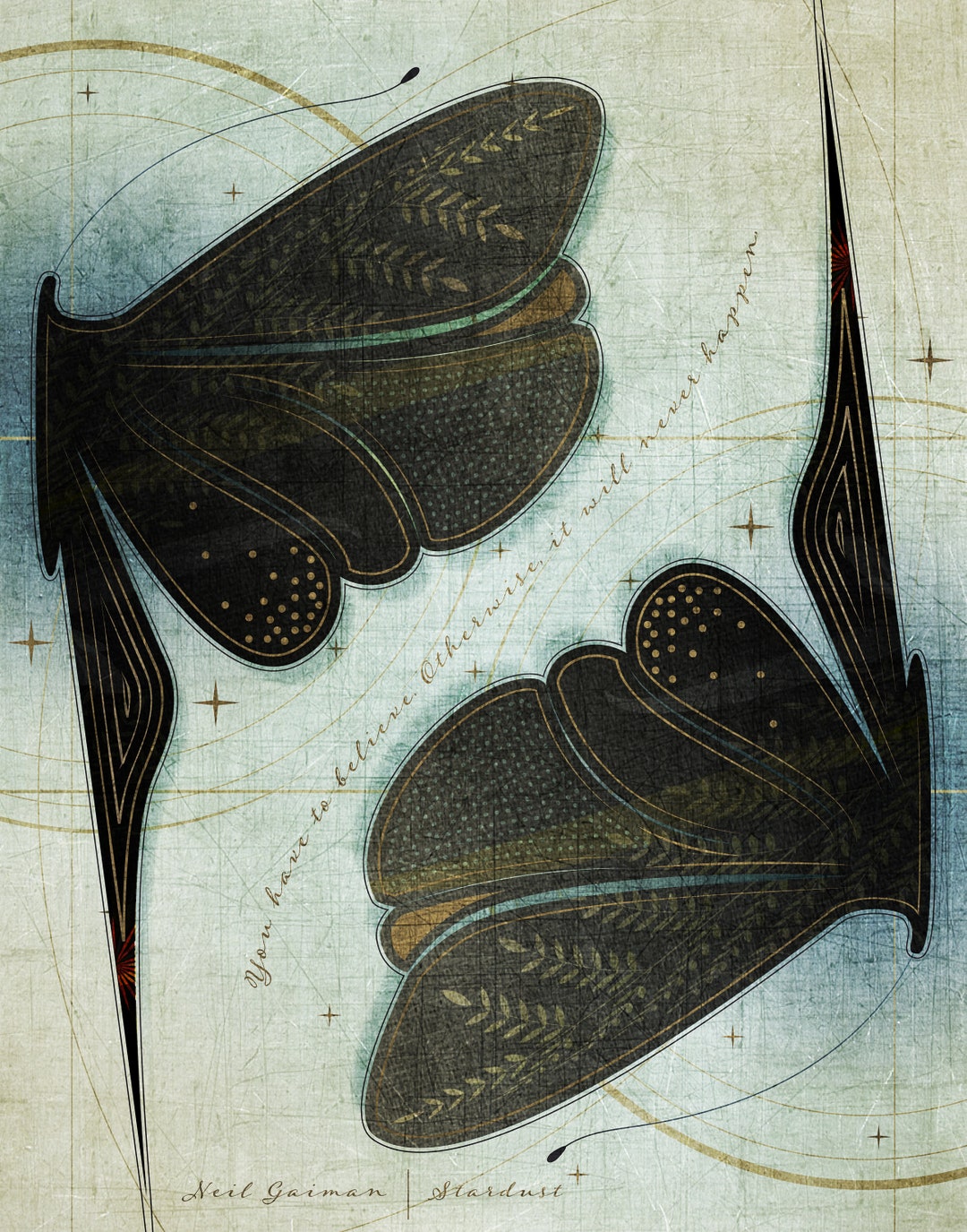 Neil Gaiman / Stardust Art Print - Etsy