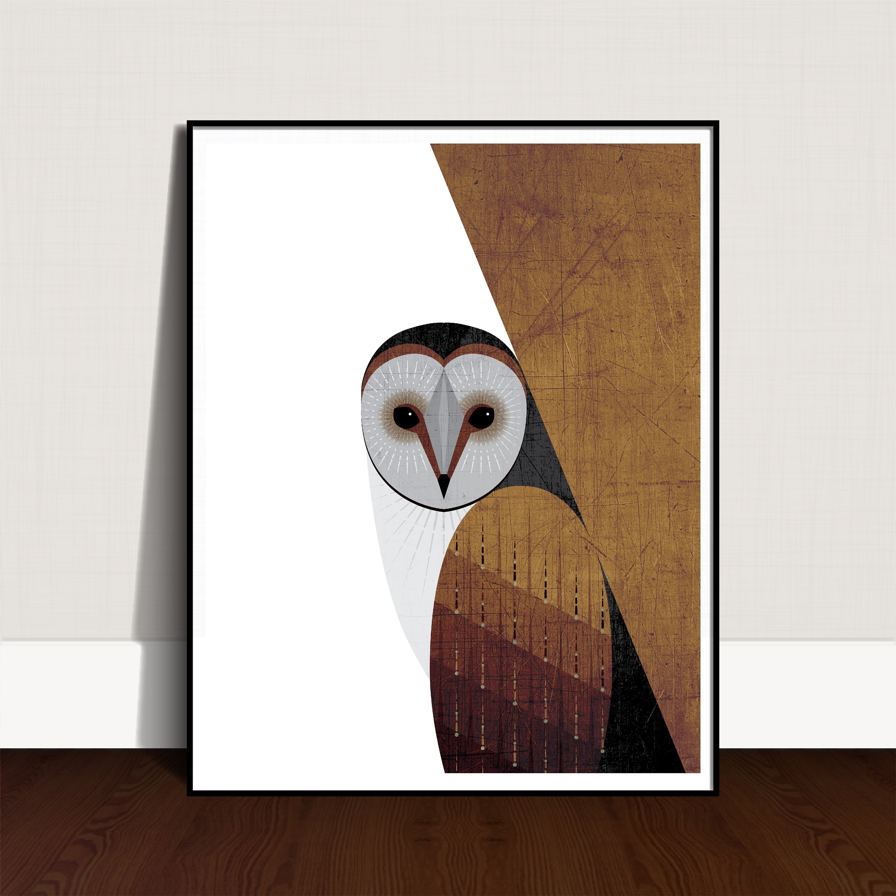 Barn Owl Art Print - Etsy