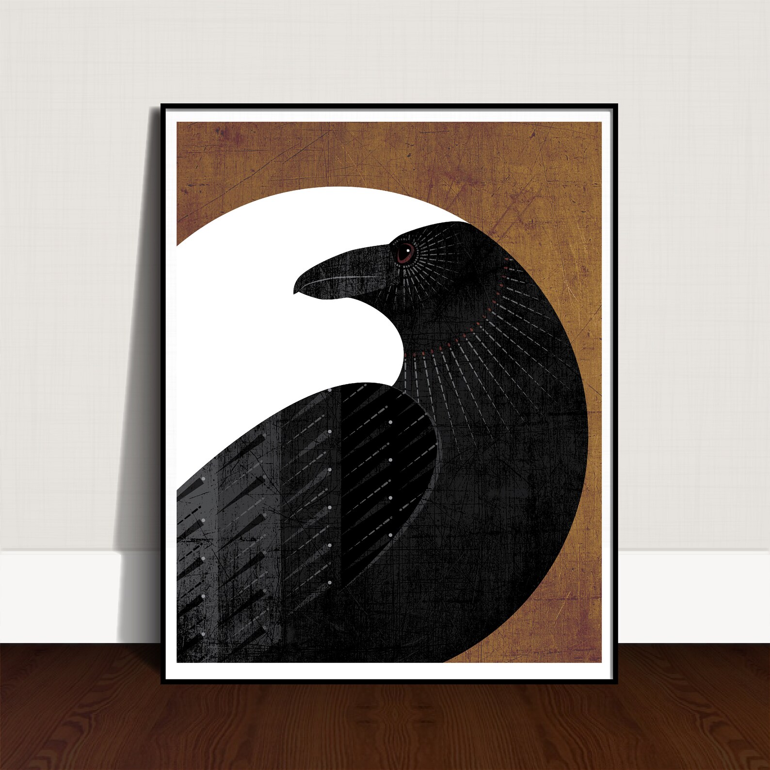 Raven Art Print - Etsy