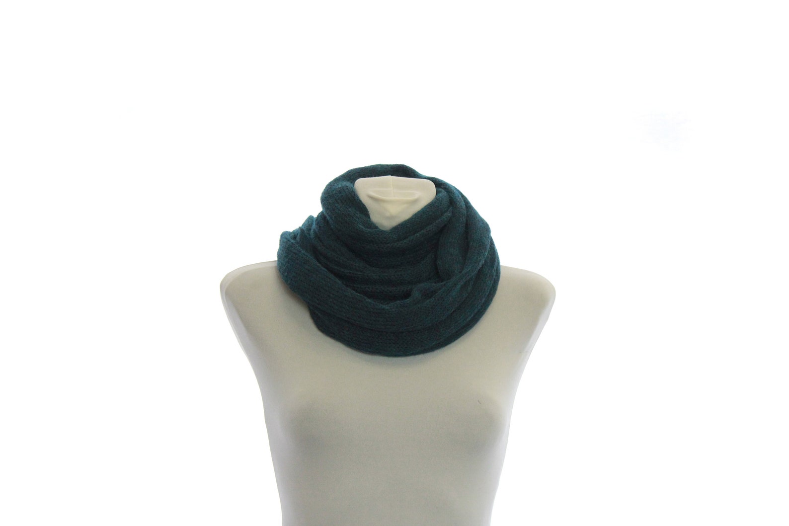 Knitted Lace Scarf Teal Stola Mohair Wrap Scarf for Women - Etsy
