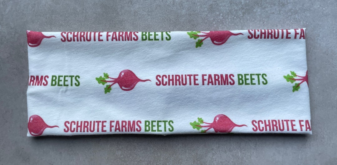 Dwight Schrute Farms Beets the Office Jersey Knit Soft Handmade ...