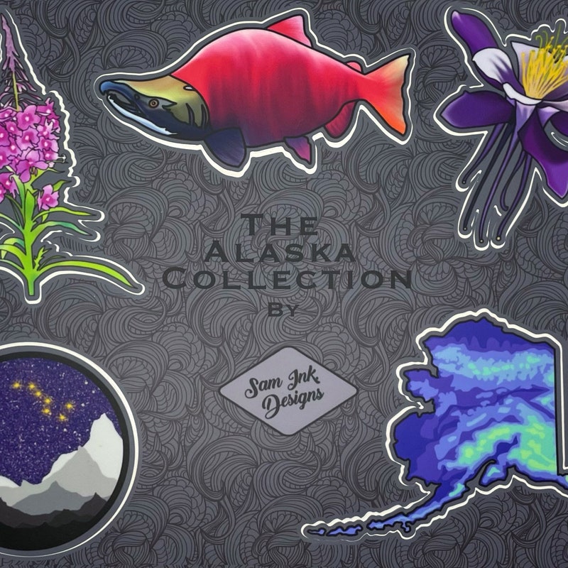 Alaska Sticker - Etsy