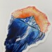 Original Art Iceberg Sticker - Etsy