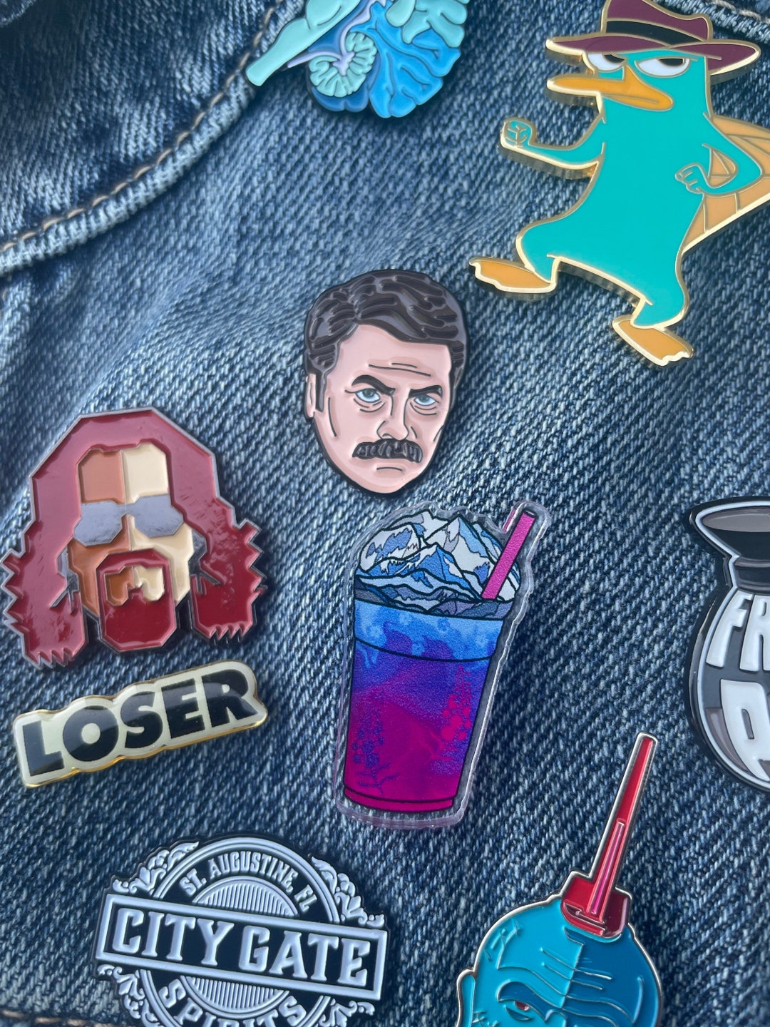 Fireweed Drink Acrylic Pin - Etsy