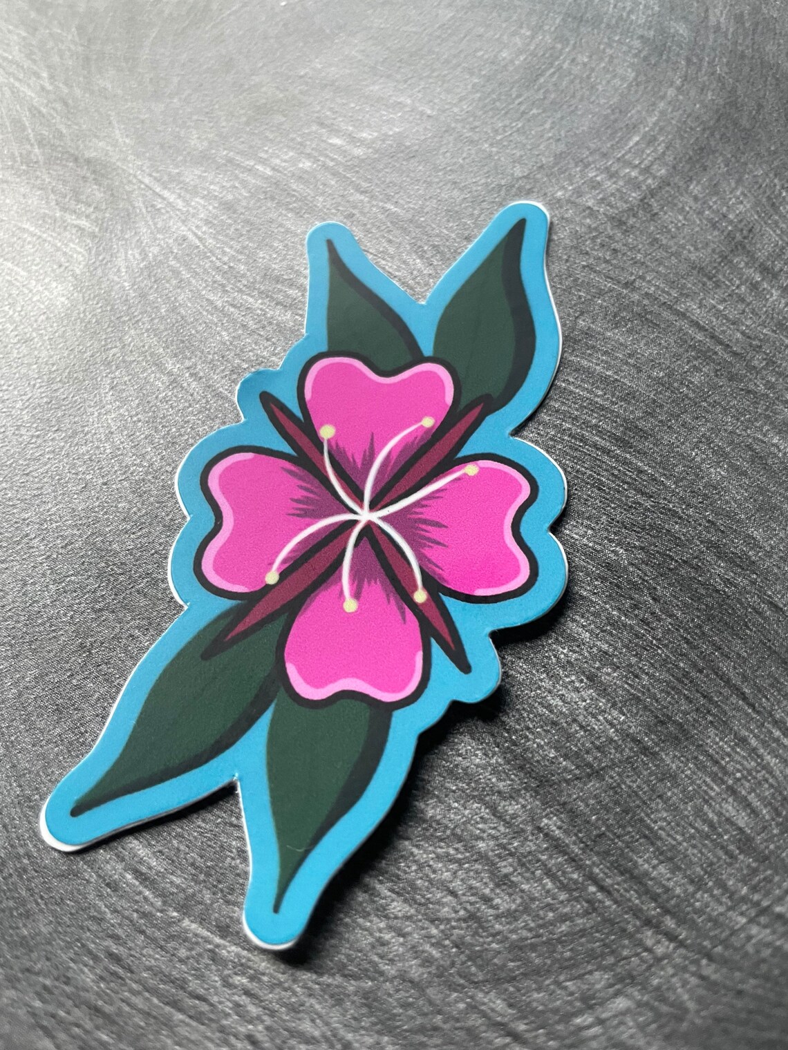 Alaska Fireweed up Close Sticker Waterproof - Etsy