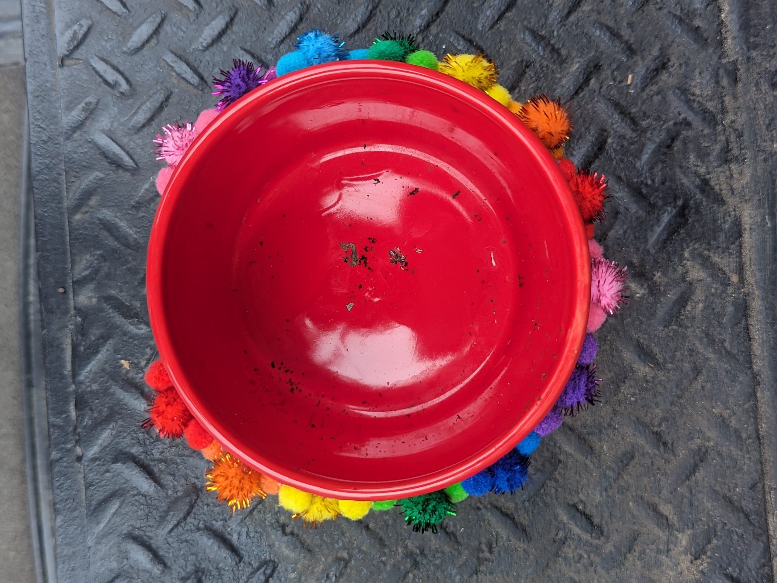 Pride Art for Gay Plants - LGBTQ Rainbow Pompom "this Plant Was Born ...