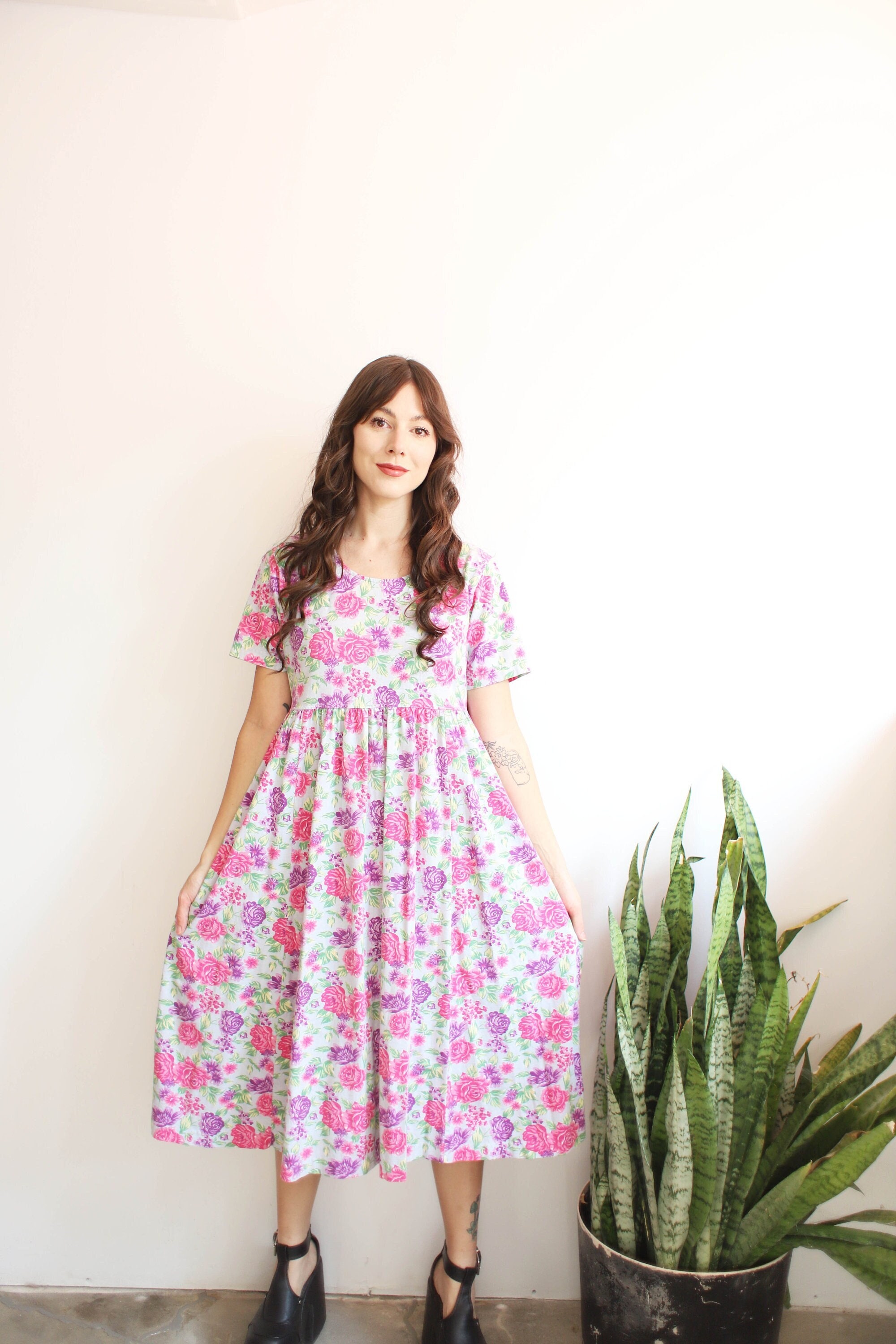 Vintage Roses Dress - Etsy