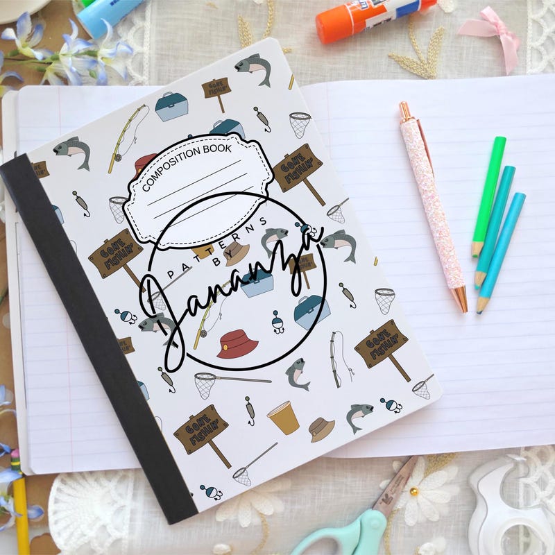 Hand Drawn Notebook Cover - Etsy