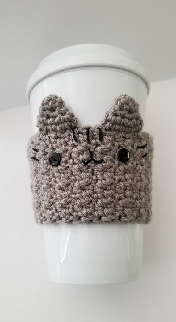 Cozies Home & Living Cat Coffee Cup Cozy Drink & Barware etna.com.pe