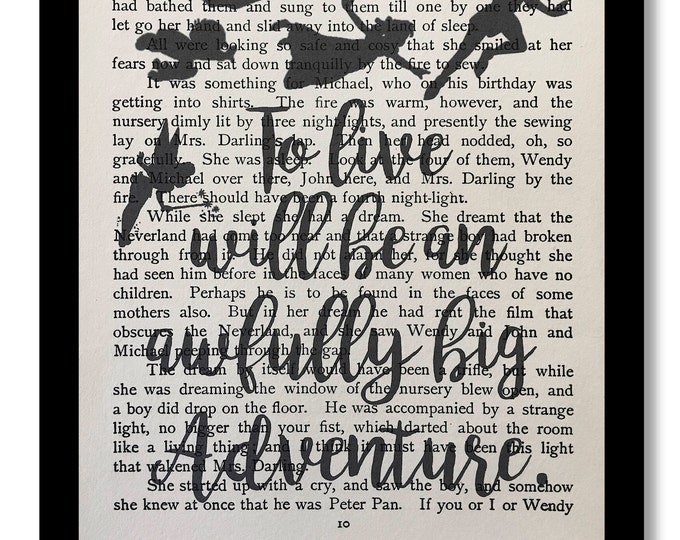 Peter Pan, Vintage Peter Pan, Peter Pan Book, Peter Pan Quote, Peter ...