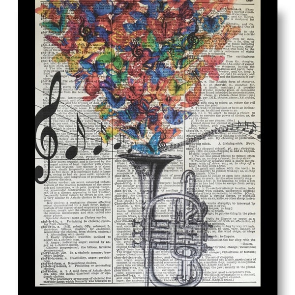 Trumpet Art - Etsy