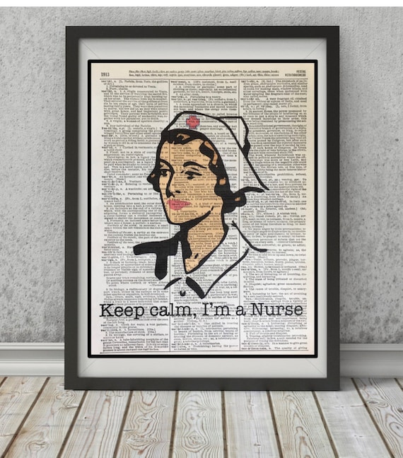 Nursing Print Nurse Printsnursing Nursing Gift Nurses | Etsy