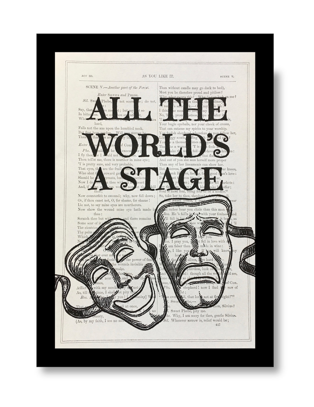 William Shakespeare "as You Like It", Shakespeare Quote,shakespeare ...