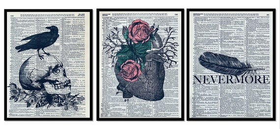 Edgar Allan Poe Inspired Art