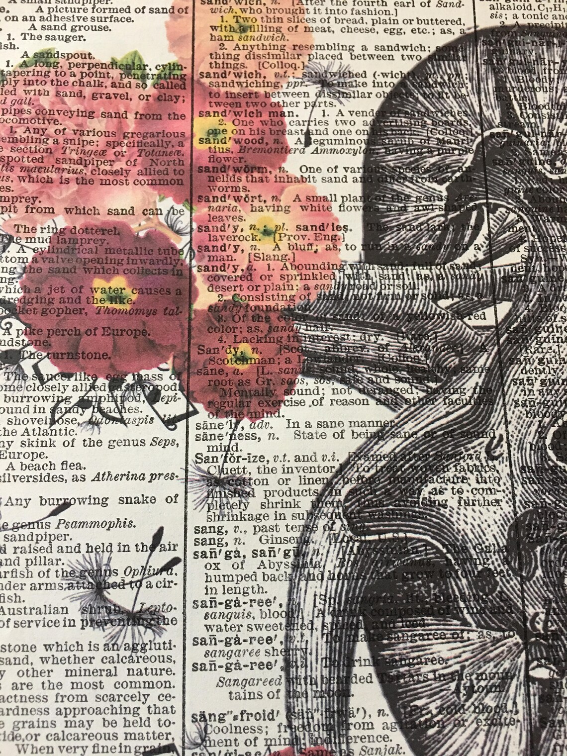 Anatomical Flower Kidney, Kidney Flower Print, Medical Print ...