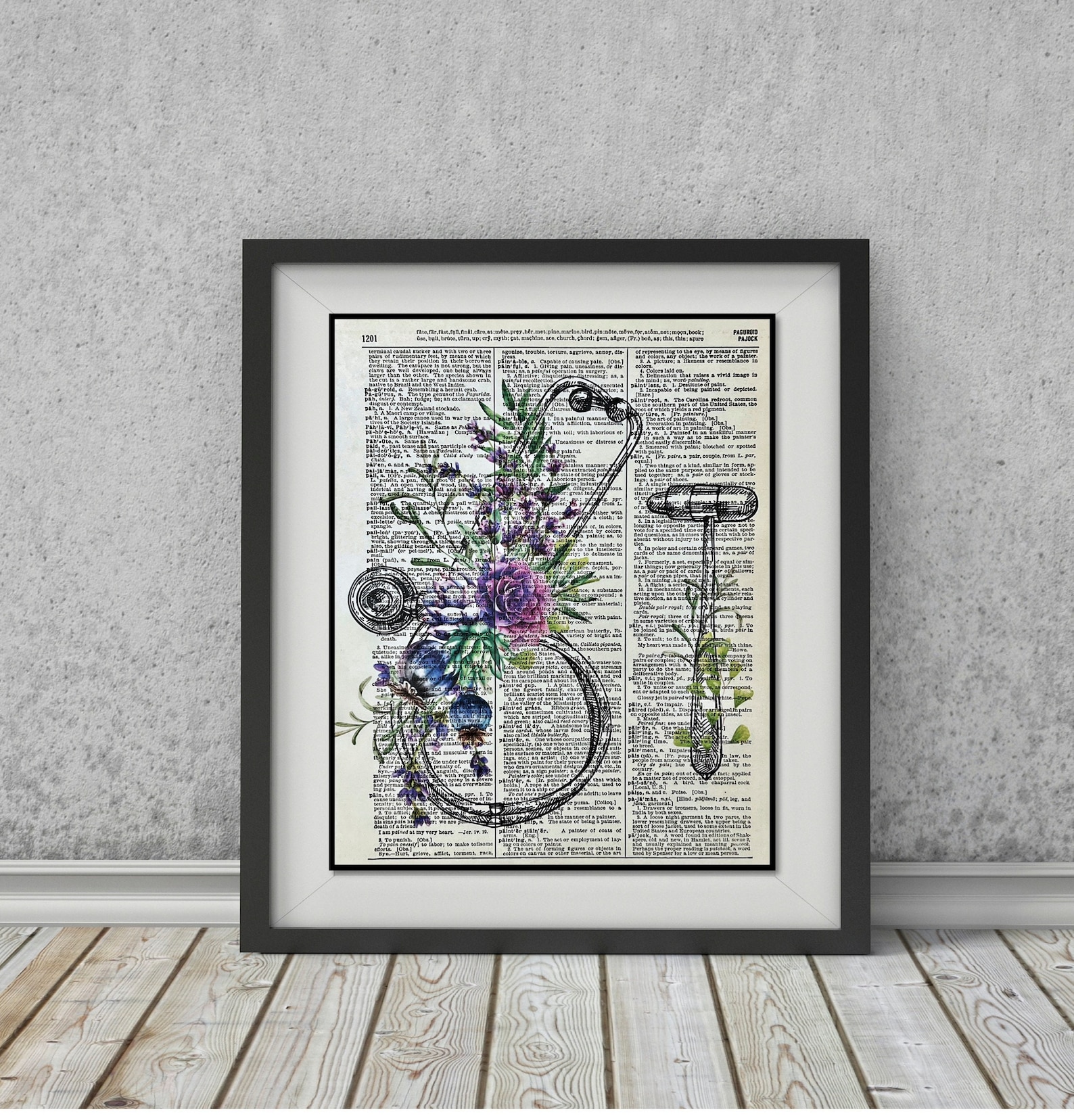 Stethoscope Medical Office Decor Medical Exam Room Art - Etsy