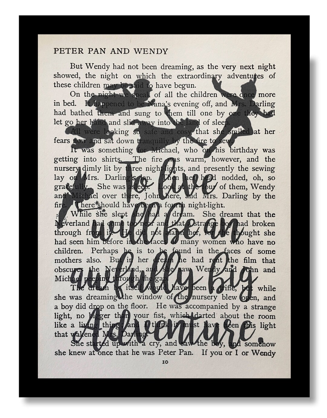 Peter Pan, Vintage Peter Pan, Peter Pan Book, Peter Pan Quote, Peter ...