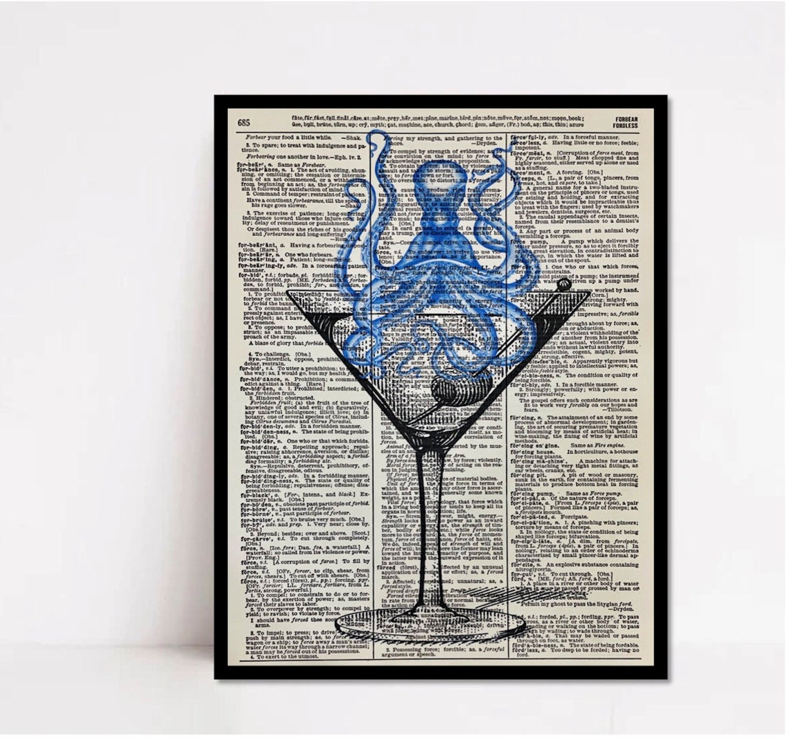 Bar Art Drink Bar Art Bar Room Wall Decor Bar Wall Prints | Etsy