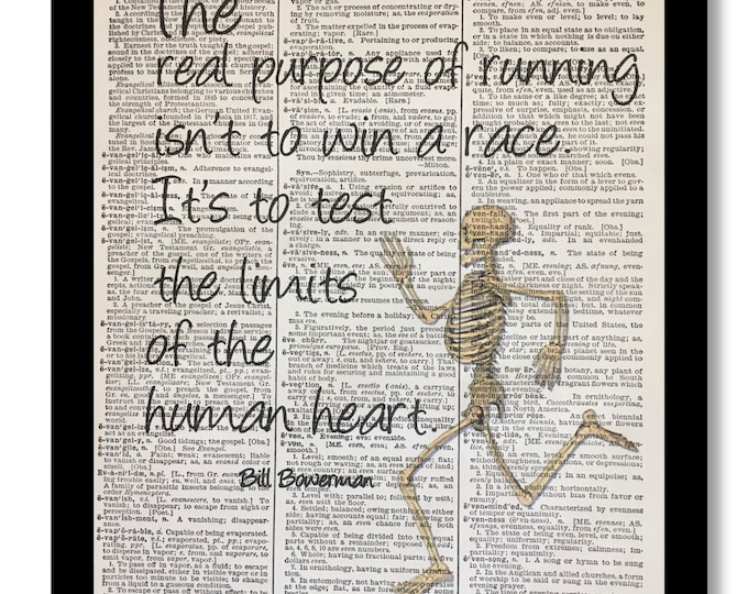 Bill Bowerman Quotes , Bill Bowerman Print, Running Art Print, Running ...
