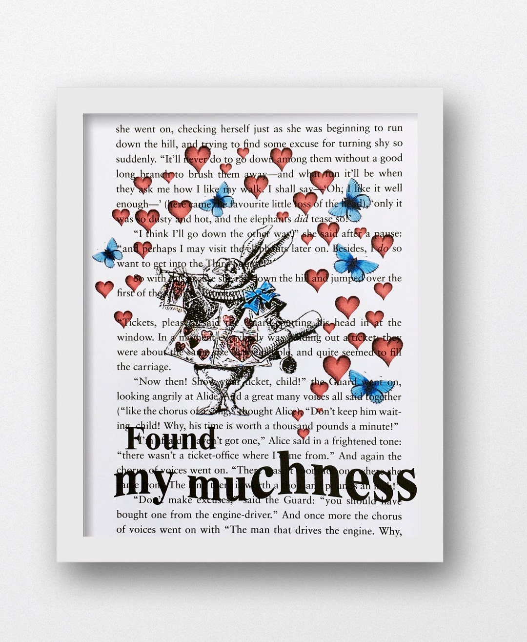 Alice in Wonderland, Found My Muchness, Through the Looking Glass Lewis ...