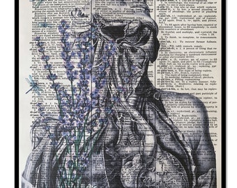 Floral Human Anatomy - Etsy