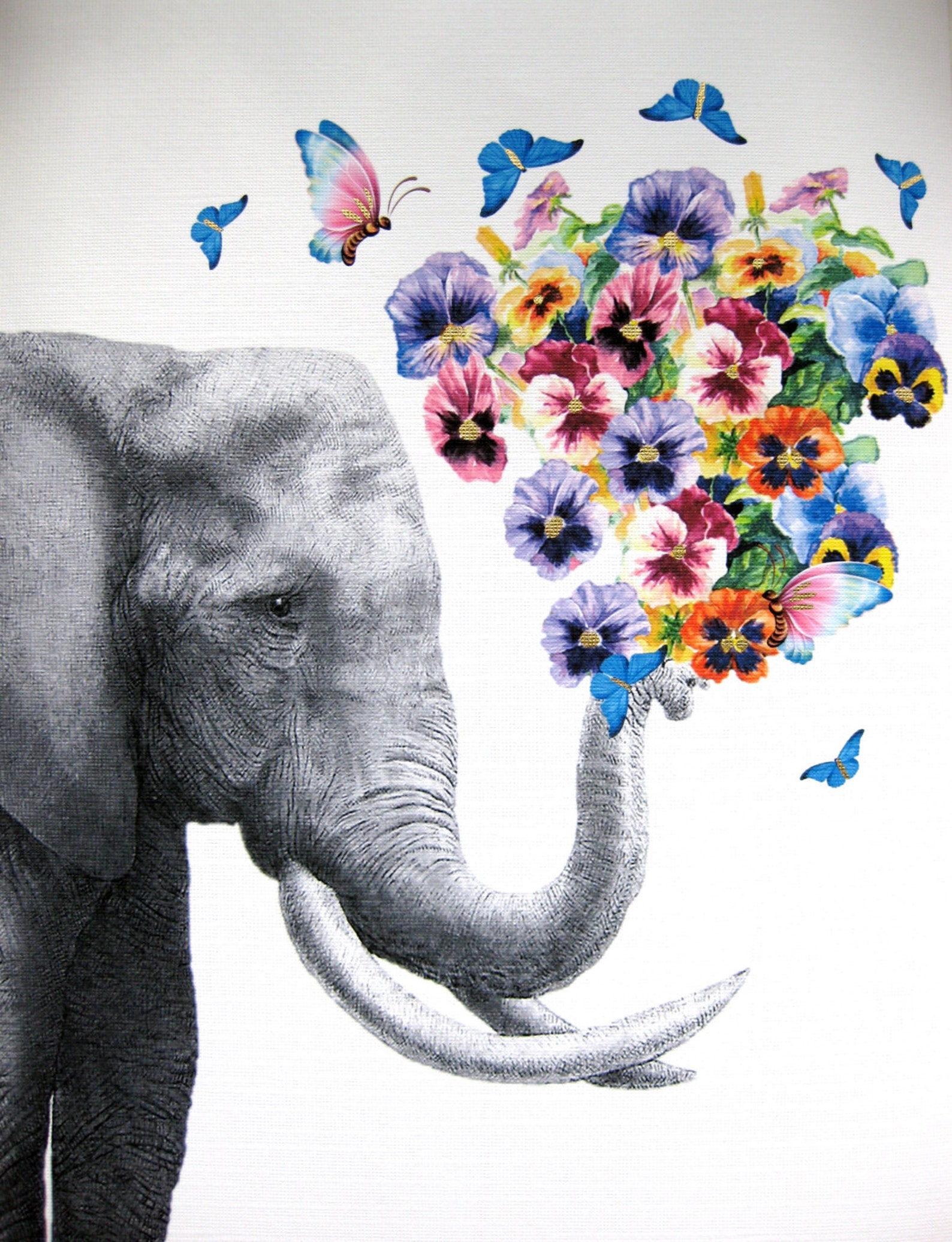 Elephant Friendship's Gift Elephant With - Etsy