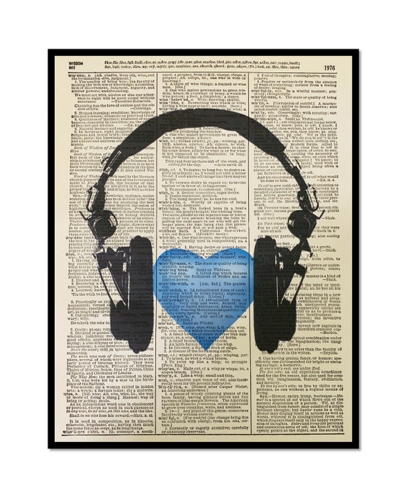 Headphones Music Love