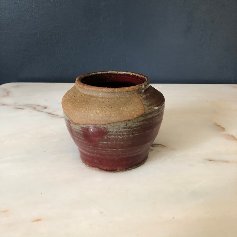 Pottery Small Urn Vase Planter - Etsy