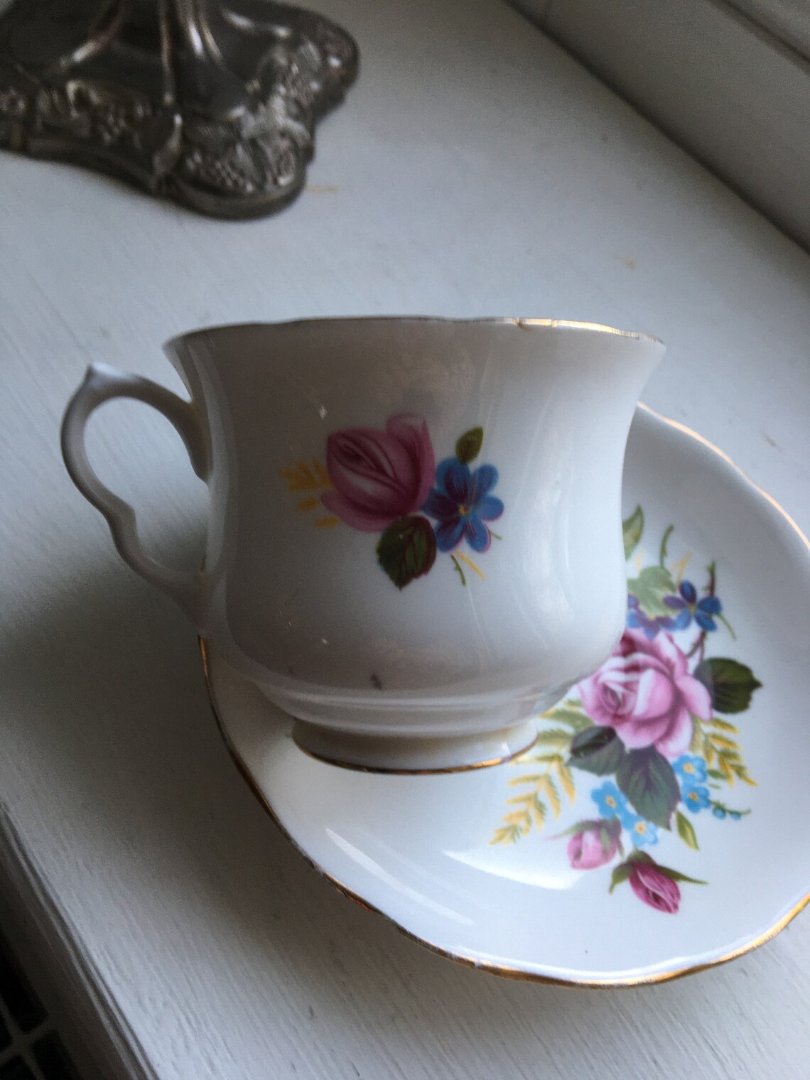 Vintage Ridgway Potteries "queen Anne" Bone China English Teacup and ...