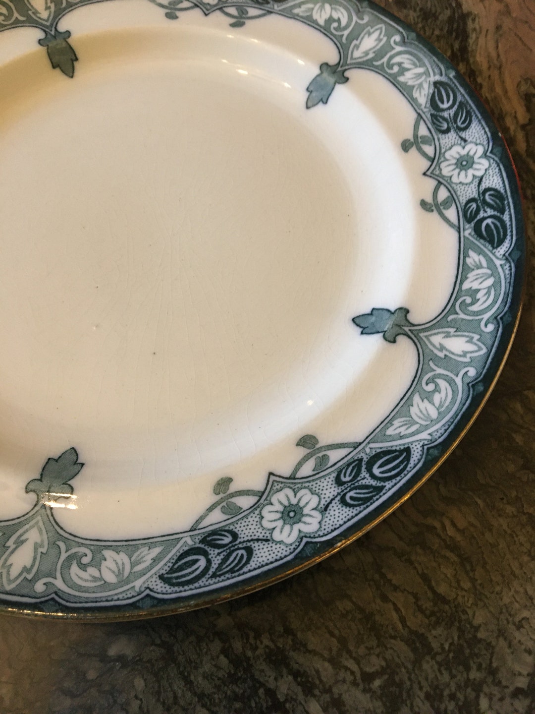 Vintage 12 Burleigh Ware Burgess & Leigh English Semi Porcelain Large ...