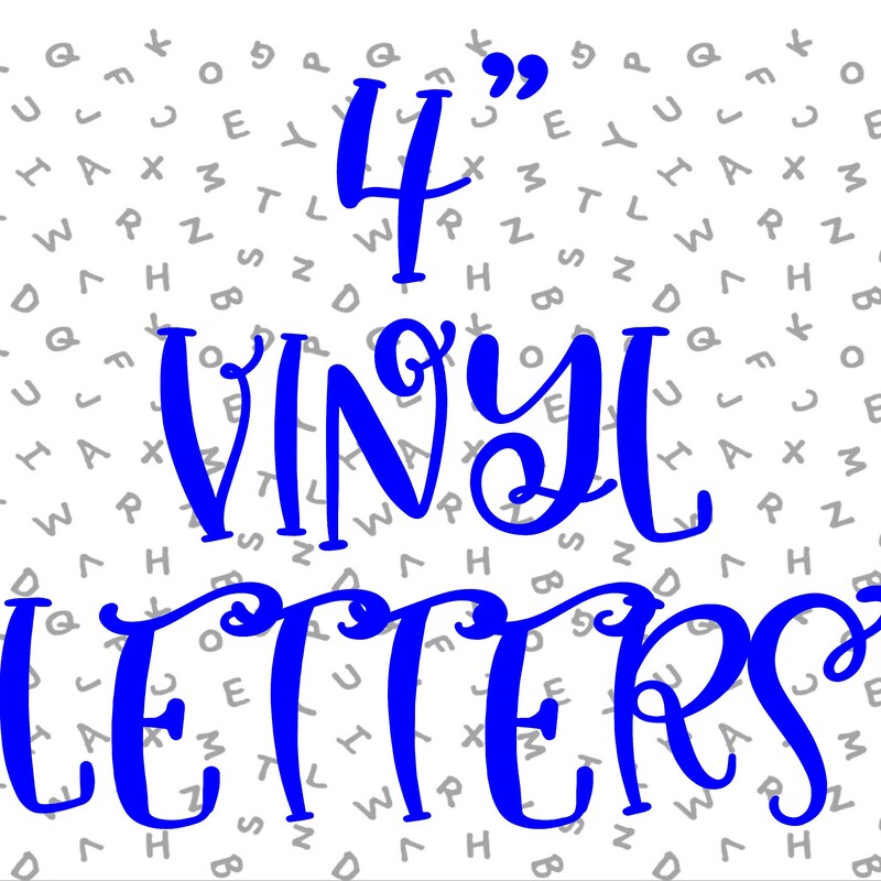 Vinyl Initial Decal - Etsy